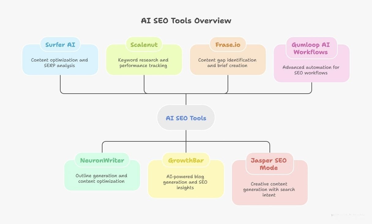 AI SEO Workflows: How to Automate SEO (Best Tools) - SaasPedia